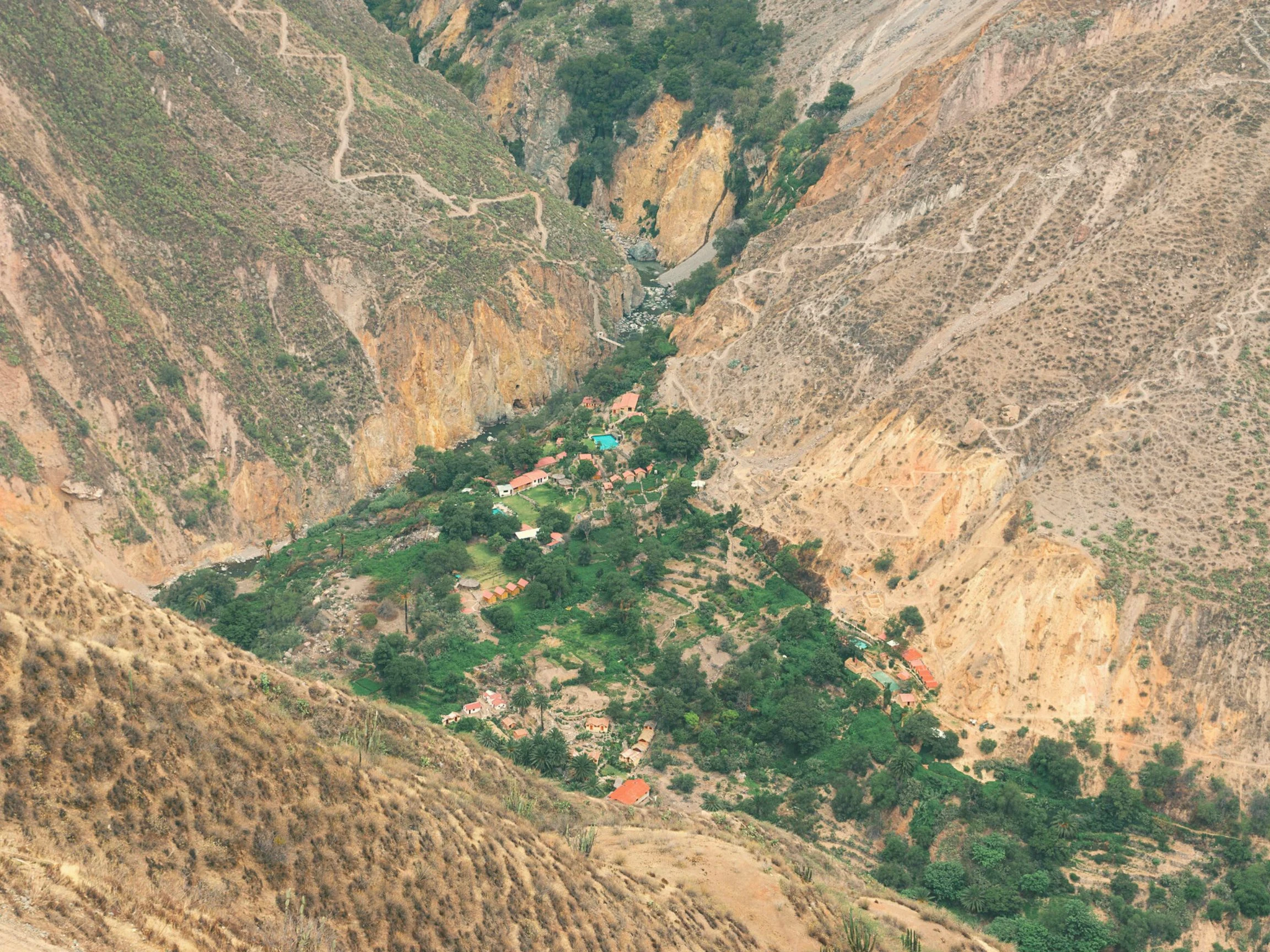 Sangalle Oasis, an oasis in the Colca River | Terandes 2025
